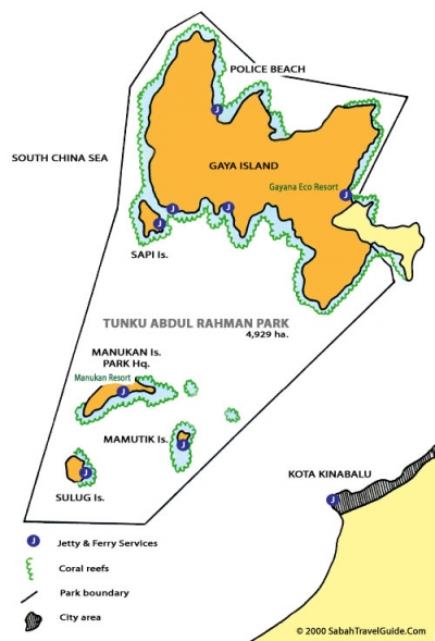 TUNKU ABDUL RAHMAN PARK ISLANDS - Sabah Travel Guide - Ultimate travel ...